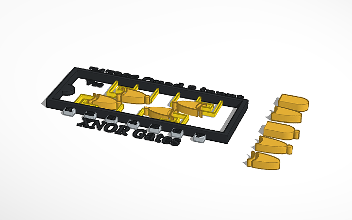 3D design Logic Gates - Tinkercad