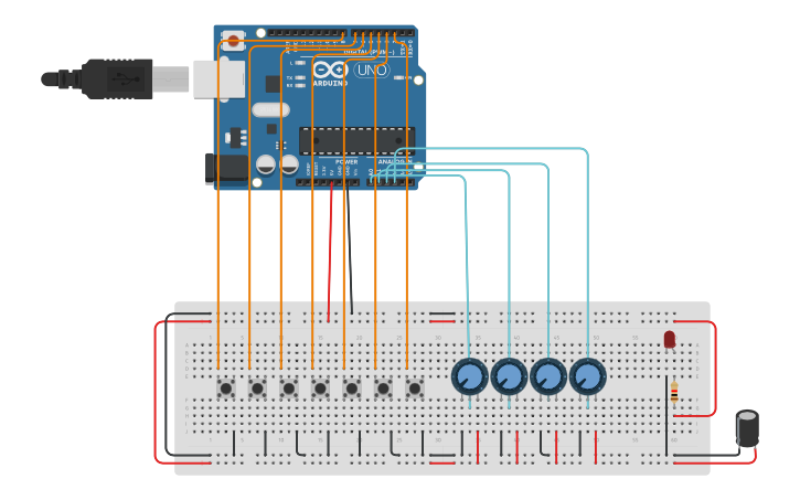 Circuit design Epic Rottis - Tinkercad