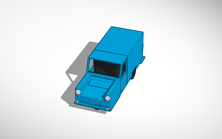 3D design Reliant Regal Van | Tinkercad