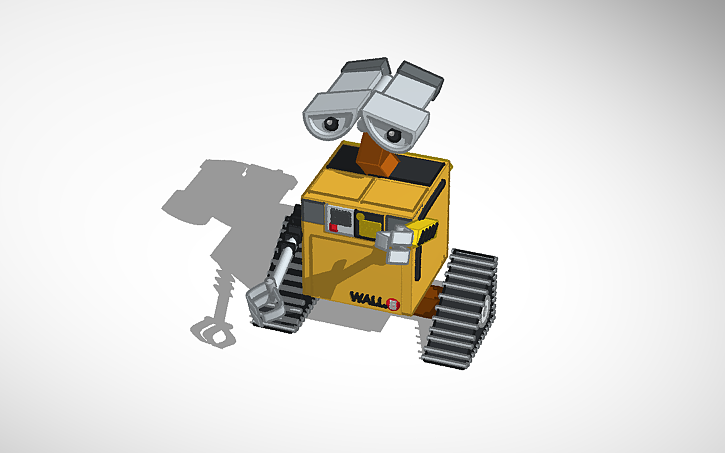 3D design Copy of ROBOT WALL.E - Tinkercad