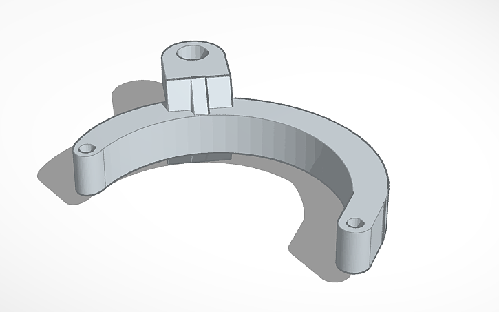 3D design hinge - Tinkercad