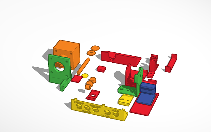 3D design CnC_Pencil_Parts | Tinkercad