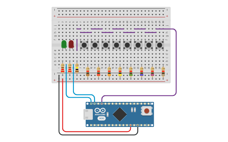Circuit design Analog Switch + Board - Tinkercad