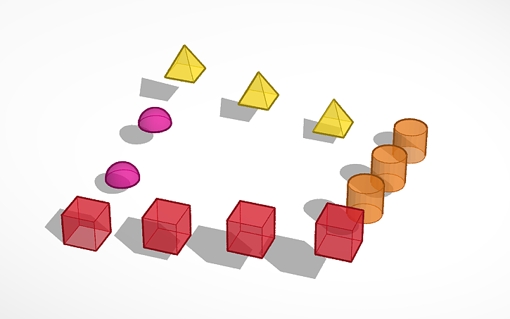 3D design A-1.4 : Drag, Drop & Move Object (3) - Tinkercad