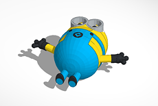 3D design Minion | Tinkercad