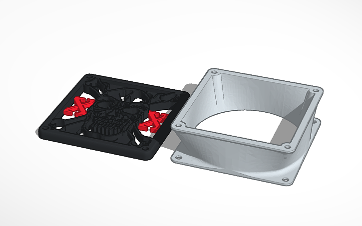 3D design fan upgrade 2.0 - Tinkercad