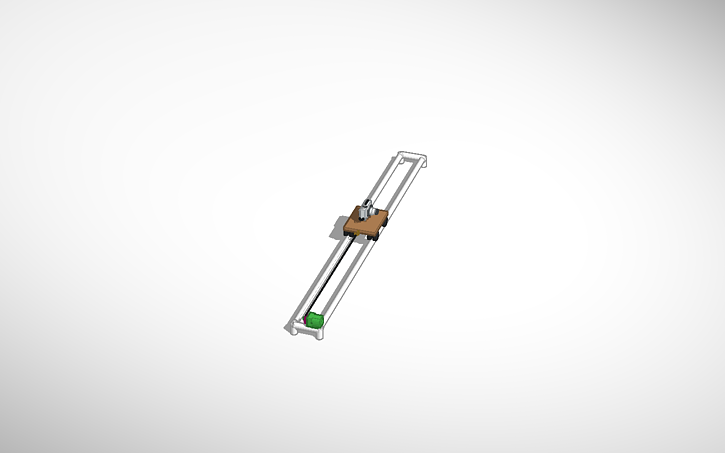 3D design Prototype Camera Slider - Tinkercad