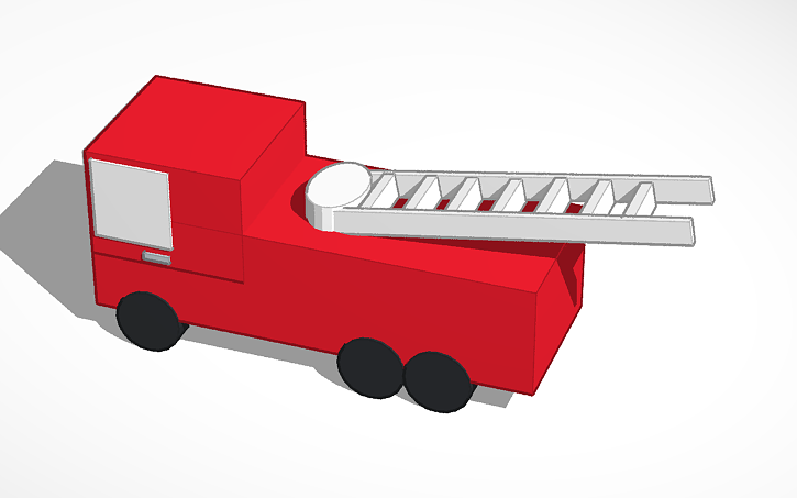 3D design lil matt the firetruck | Tinkercad