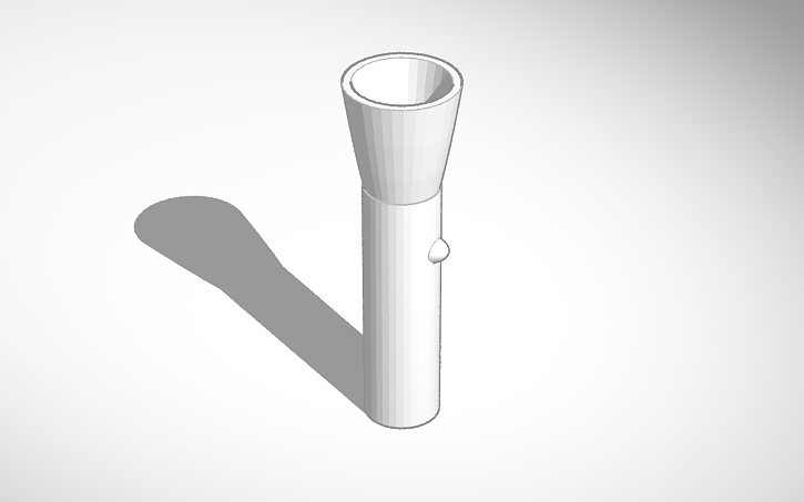 3D design Greene Parabolic Flashlight - Tinkercad