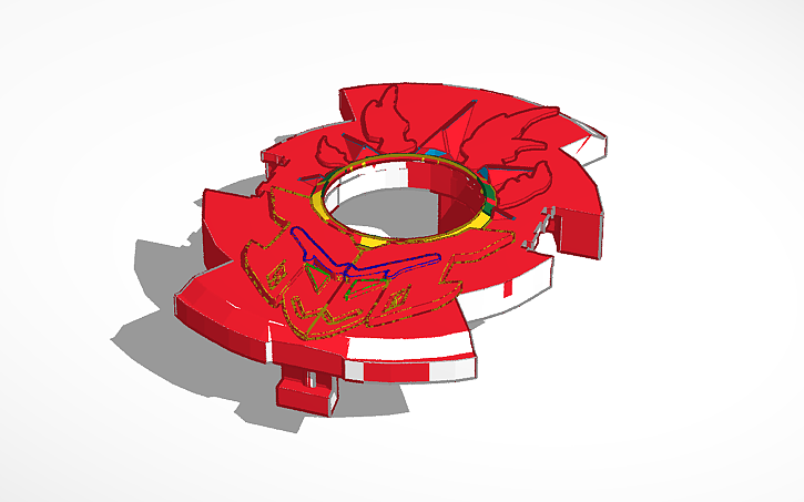 3D design Chip - Tinkercad