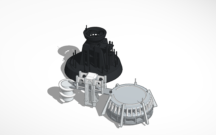 3D design Peregrine's Starport 2 - Tinkercad