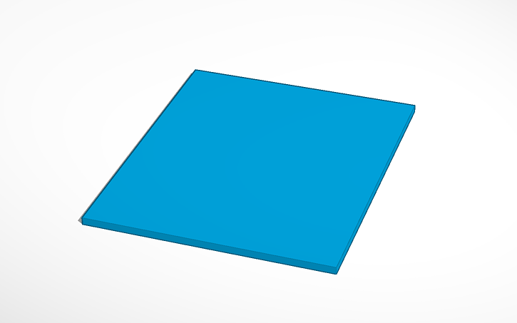 3D design classroom rug - Tinkercad