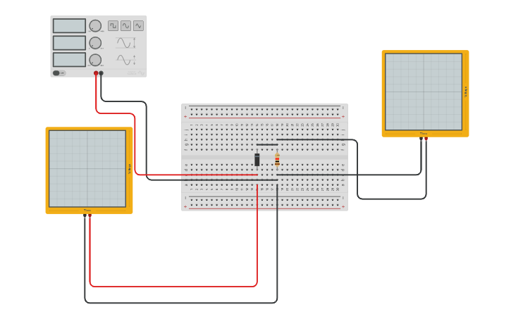 Circuit Design Half Wave Rectifier Tinkercad