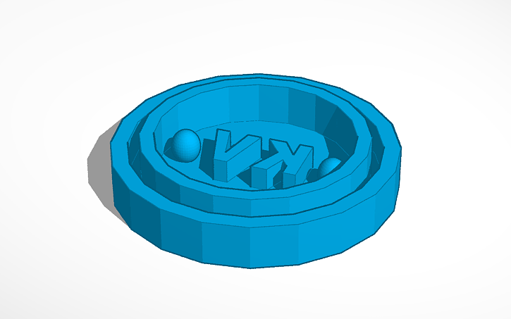 3D design KV Cookie Cutter | Tinkercad
