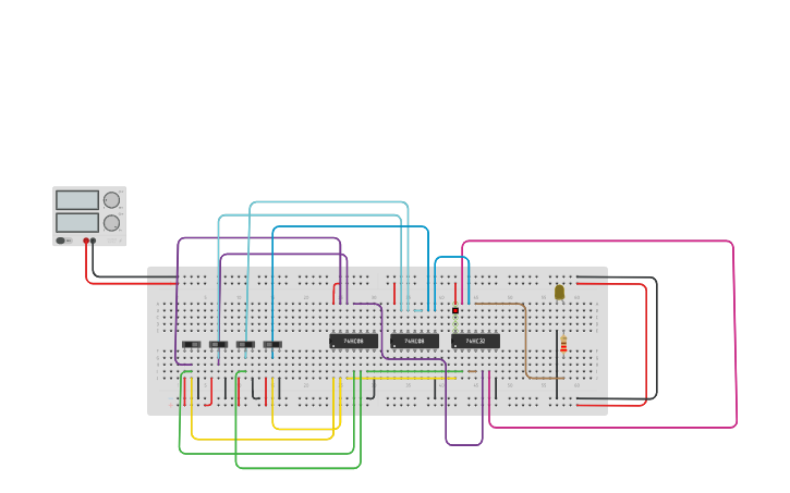Circuit design taller simplificar - Tinkercad