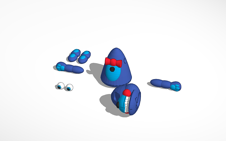 3D design Sister Location Bonnie Puppet(Assemble version) | Tinkercad