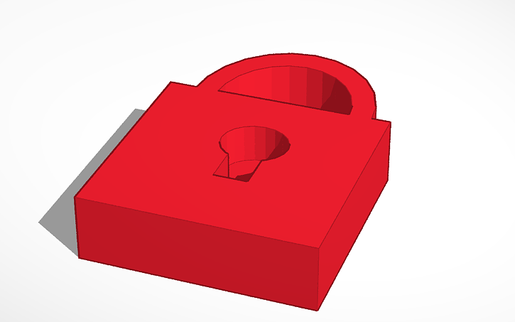 3D design 자물쇠 | Locker | Tinkercad