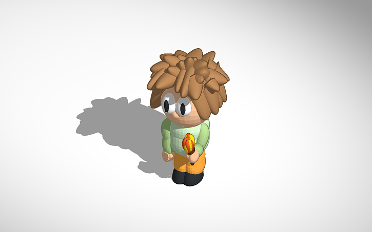 3d Design Terraria Player Tinkercad