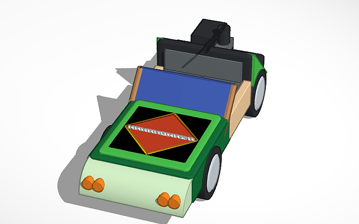 3D design Military Vehicle - Tinkercad