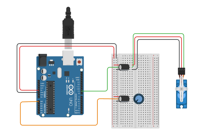Circuit design Project 2 - Tinkercad