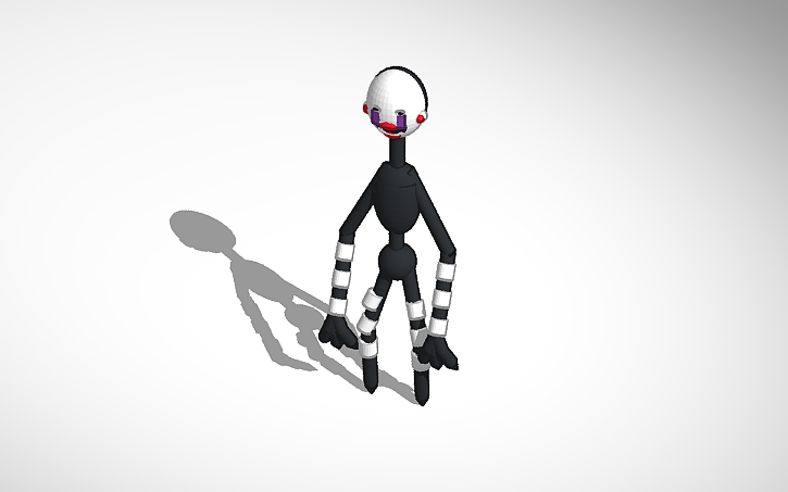 3D design puppet - Tinkercad