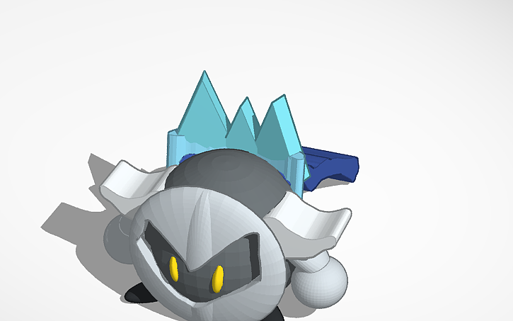 3D design Meta Knight from kirbo - Tinkercad