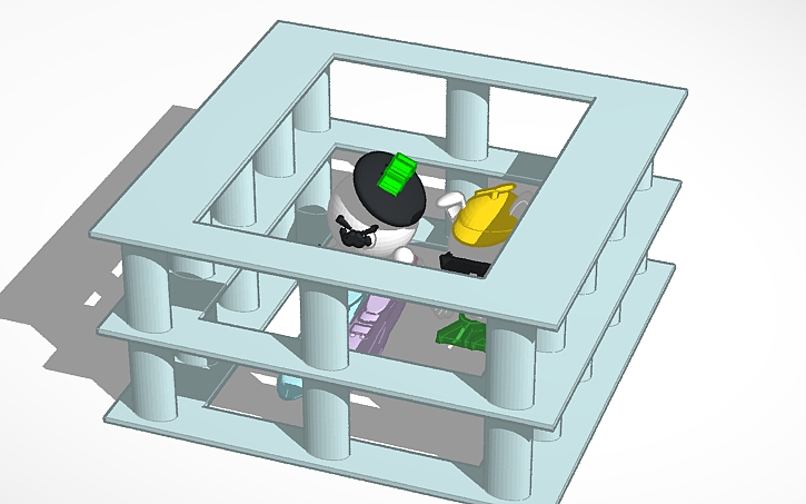 3d Design Frrench Bobba Boe And Frrench Swimmer Boe Tinkercad
