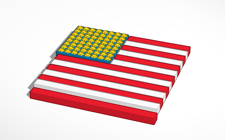 3D design Riley Agrest flaq - Tinkercad