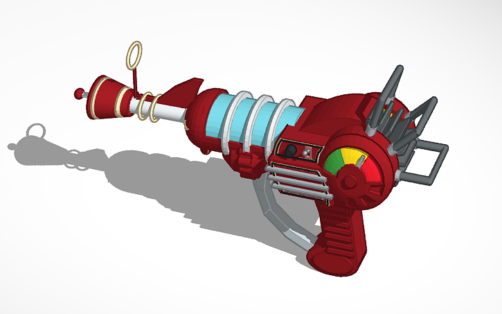 3D design Call of duty Ray gun | Tinkercad