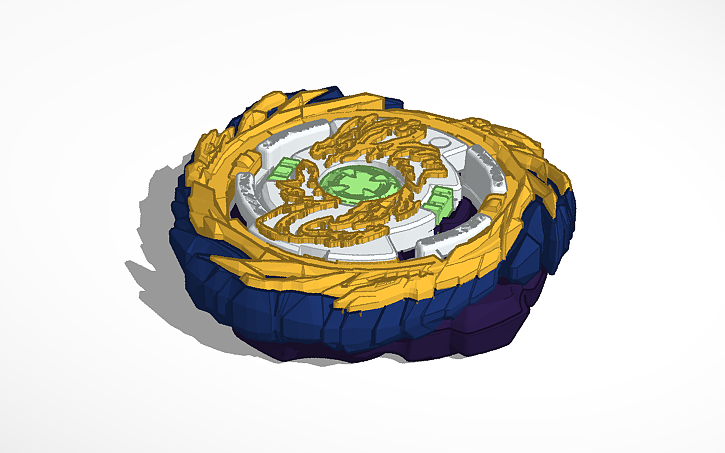 3D design Accurate Mirage Fafnir with chassis - Tinkercad