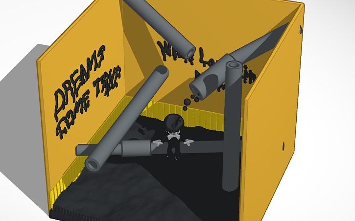 3D design Bendy - Tinkercad