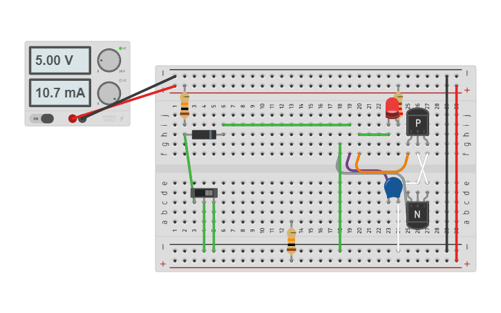 Circuit Design Copy Of Scr Test Circuit Tinkercad