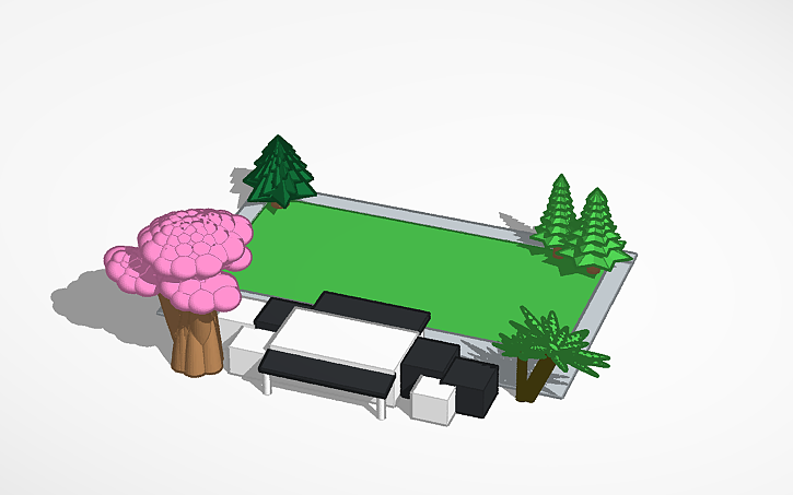 3D design cool house idea - Tinkercad