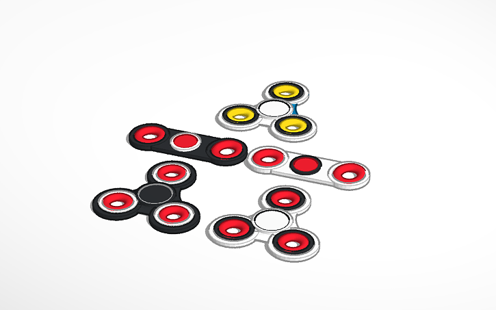 3D design Fidget Spinners | Tinkercad
