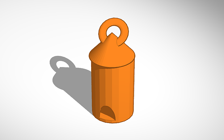 3D design Easy access sanitary wipe key chain. - Tinkercad