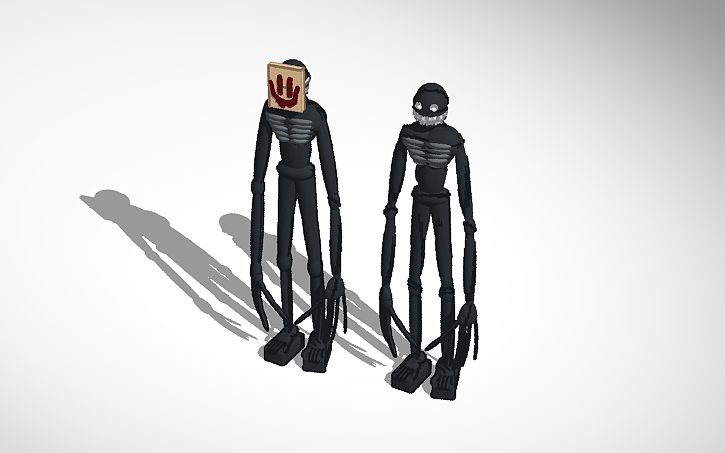 3D design Backrooms Entity: Paper bag (Rec-Room's All seeing) - Tinkercad