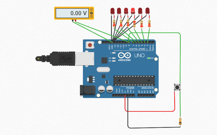 Circuit design FP2_EX2 | Tinkercad