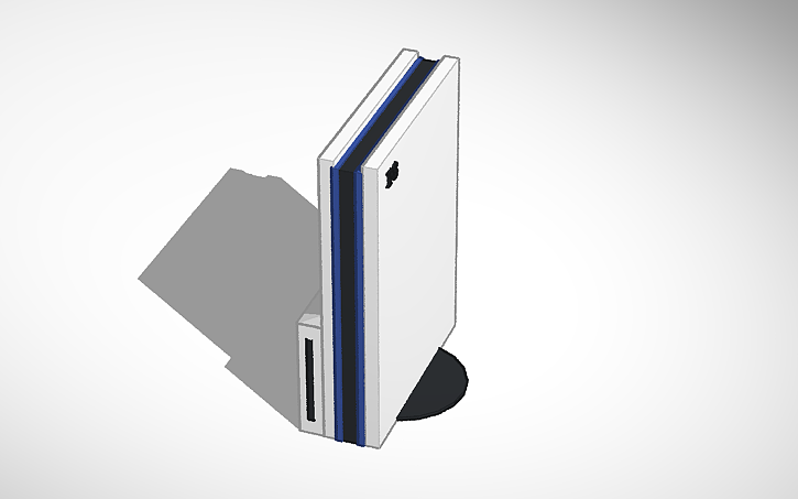 3D design PS5 - Tinkercad