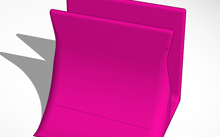 3D design Laptop Stand | Tinkercad