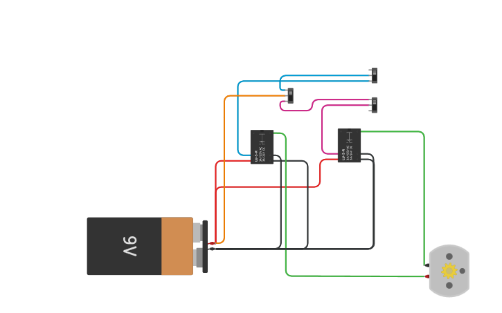 Circuit Design Commande Porte Poulailler Avec Relais Et Moteur Continu
