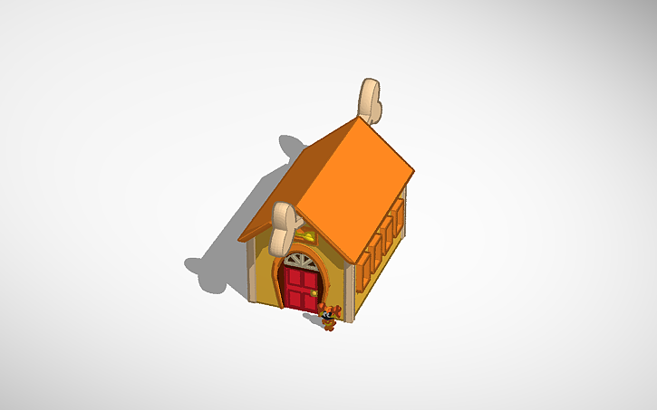 3D design DogDay's House - Tinkercad