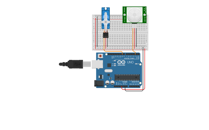 Circuit design Exercise 4.F. | Tinkercad