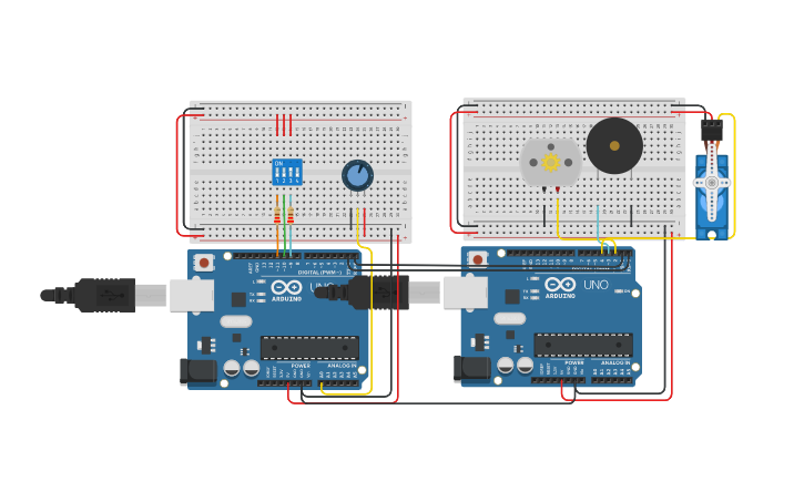 Circuit design Copy of Embedded Midterm Exam | Tinkercad