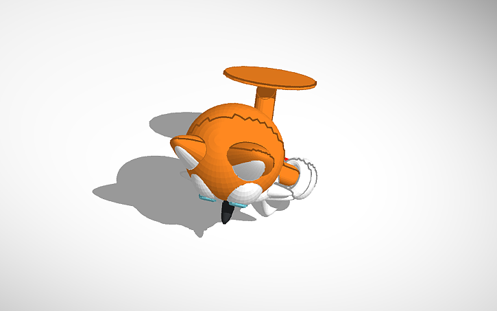 3D design Tails Flying | Tinkercad