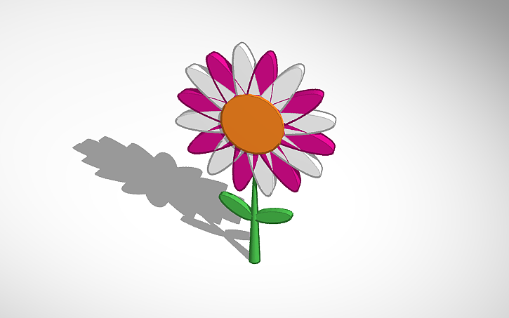 3D design Flower - Tinkercad