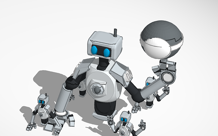 3D design Orion drift robot - Tinkercad