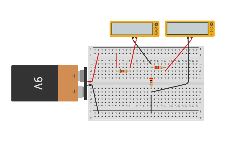 Circuit design Tarea 2 - Tinkercad - Segunda parte - Tinkercad
