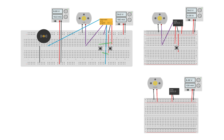 Circuit design Task Relay | Tinkercad