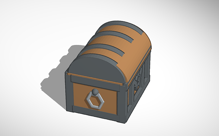 3D design Lesson 3. Surprise in chest - Tinkercad