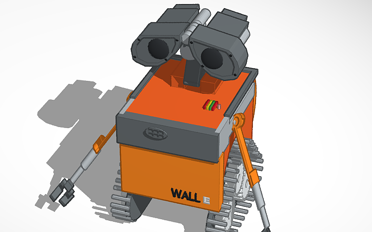 3D design Wall-e | Tinkercad